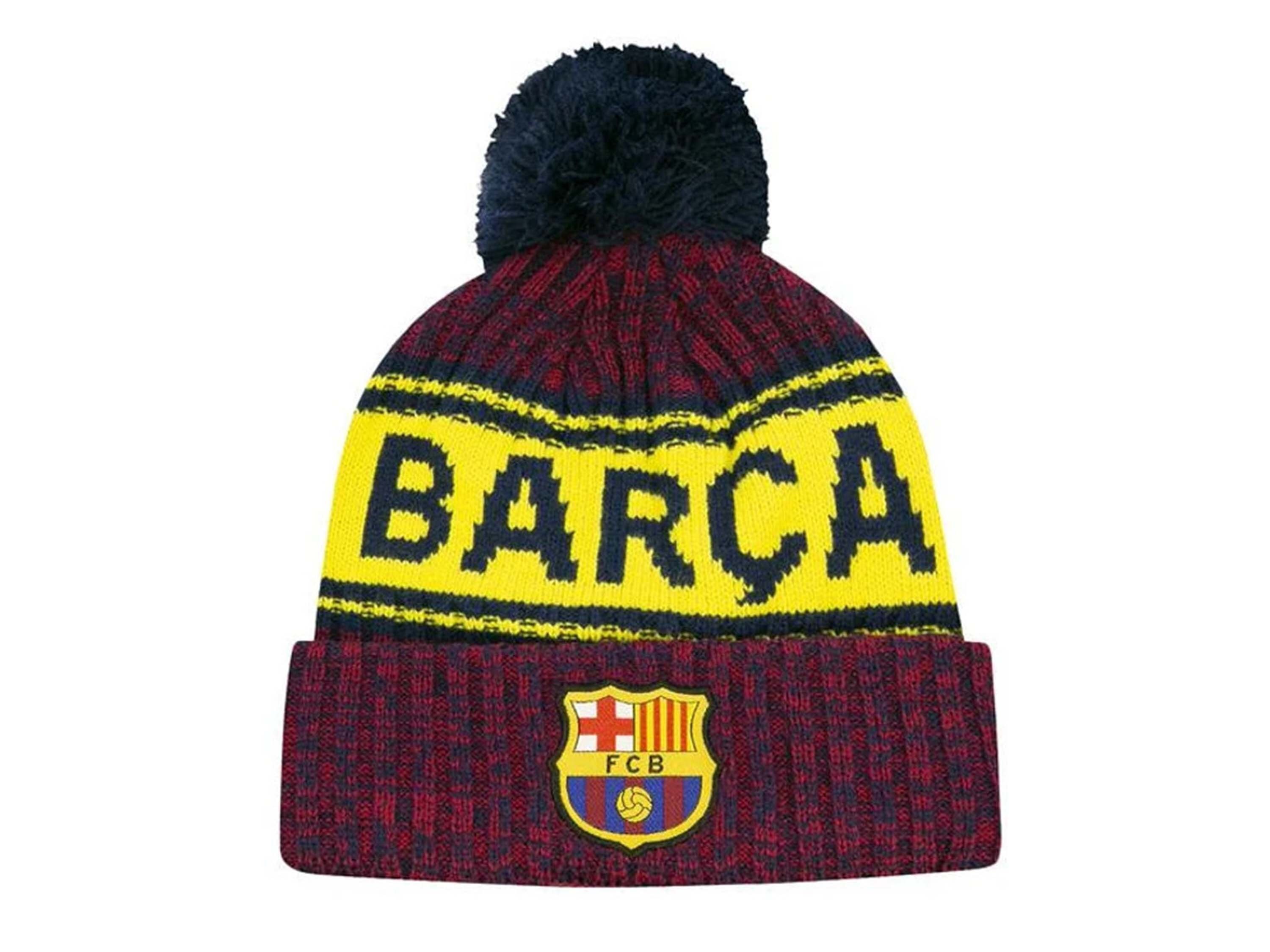 Fc Barcelona Beanie Soccer Hat Cap Winter Football Men's Adults - Etsy