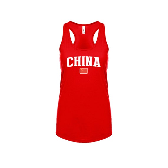 China Tank Top Shirts Women Lady 100% Cotton Tee Any Sports - Etsy