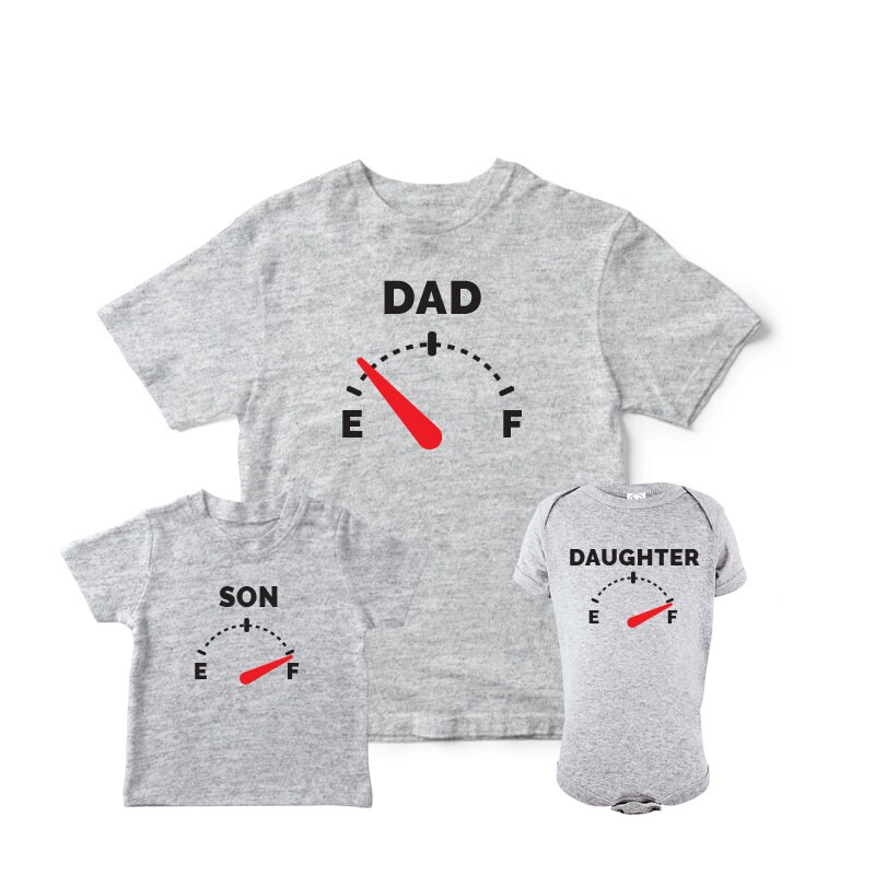 Father Son Matching T-shirt Set dad Speed and Son Set Daddy - Etsy