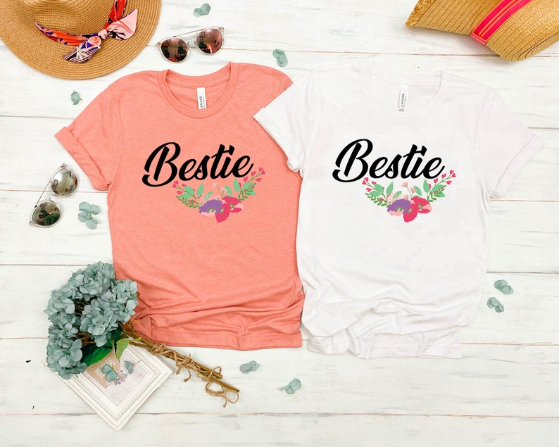 Besties matching shirts unisex matching shirt sibling | Etsy