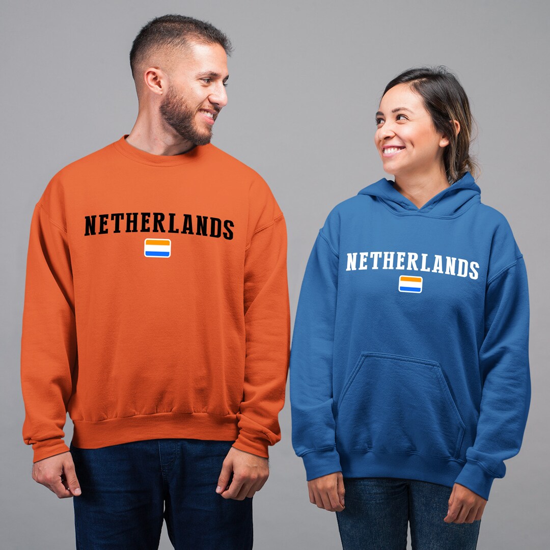 Netherlands Flag Hoodie Sweatshirt - Adult & Youth Sizes - Netherlands ...