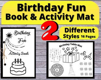 Happy Birthday Placemat | Etsy