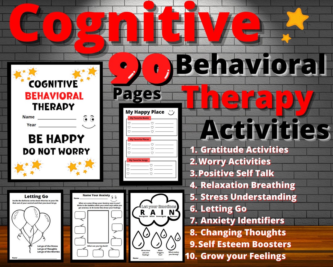 CBT Worksheets, Therapy, Counselling Resources, Coping Skills Tools ...