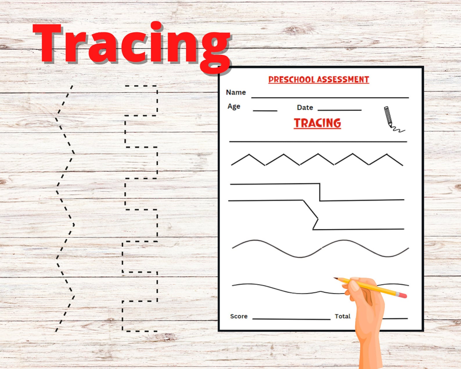 Printable Preschool Assessment Worksheets Activity Pre School - Etsy