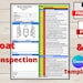 Boat Inspection Report, Multi Point Boat Inspection Checklist and ...