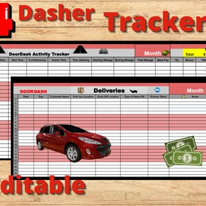 Doordash Dasher Bundle Personalized Messages Animated GIF, ID Card ...