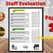 Daycare Staff Evaluation, Preschool Employee Evaluations, Child Care ...