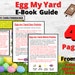 Egg My Yard Easter Fundraiser Flyer Template Bundle - Etsy