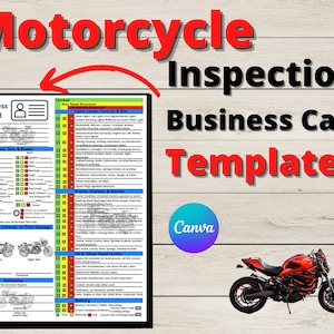 Motorcycle Inspection Report, Multi Point Motorcycle Inspection ...