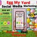 Egg My Yard Easter Fundraiser Flyer Template Bundle - Etsy