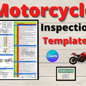 Motorcycle Inspection Report, Multi Point Motorcycle Inspection ...