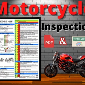 Motorcycle Inspection Report, Multi Point Motorcycle Inspection ...