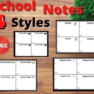 Homeschool Report Card, School PDF Report Card, Homeschool Progress ...