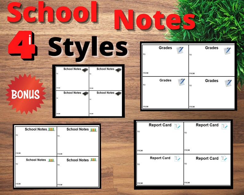 Homeschool Report Card, School PDF Report Card, Homeschool Progress ...