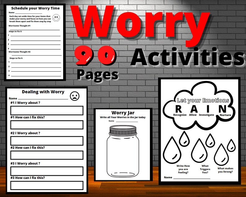 CBT Worksheets, Therapy, Counselling Resources, Coping Skills Tools ...