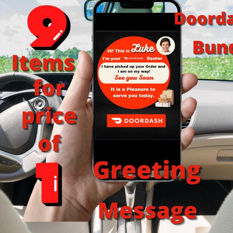 Doordash Animated Gif - Etsy