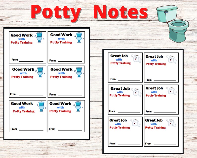 Potty Training Preschool Chart Bundle, Toddler Toilet Train, Potty ...