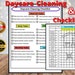 Daycare Cleaning Checklist Editable, Preschool Cleaning Child Care ...