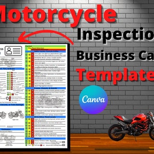 Motorcycle Inspection Report, Multi Point Motorcycle Inspection ...