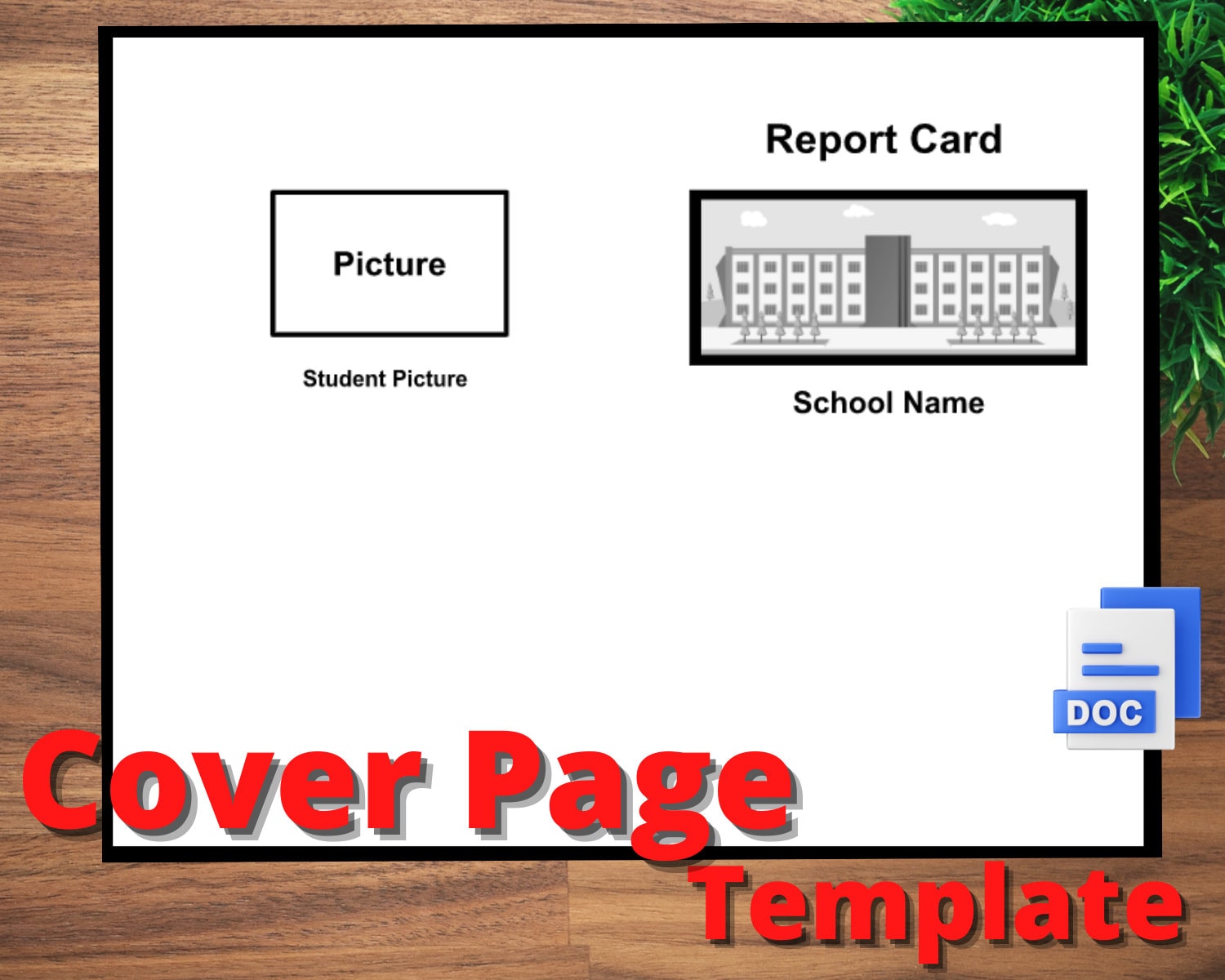 Homeschool Report Card, School PDF Report Card, Homeschool Progress ...