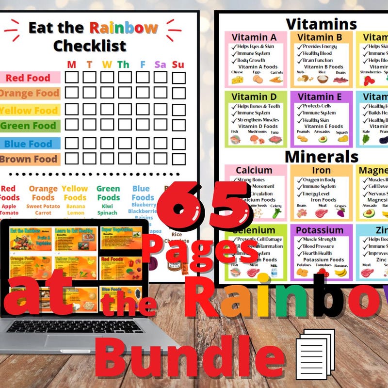 Nutrition Chart - Etsy