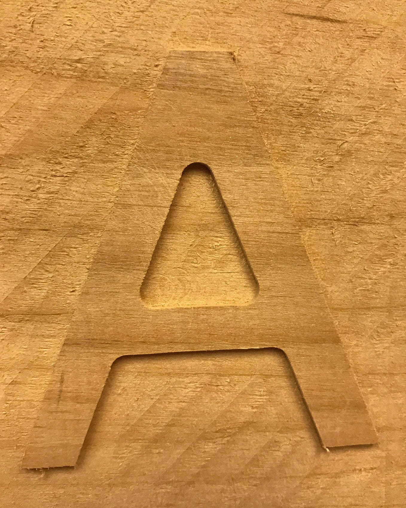 Block Letter A - Etsy