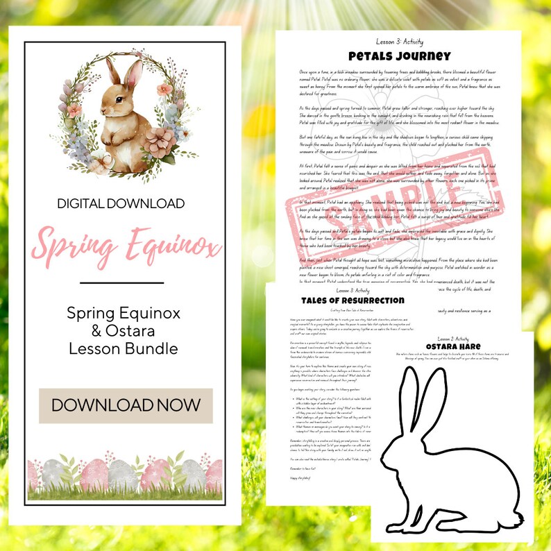 Spring Equinox & Ostara Printable Bundle - Etsy