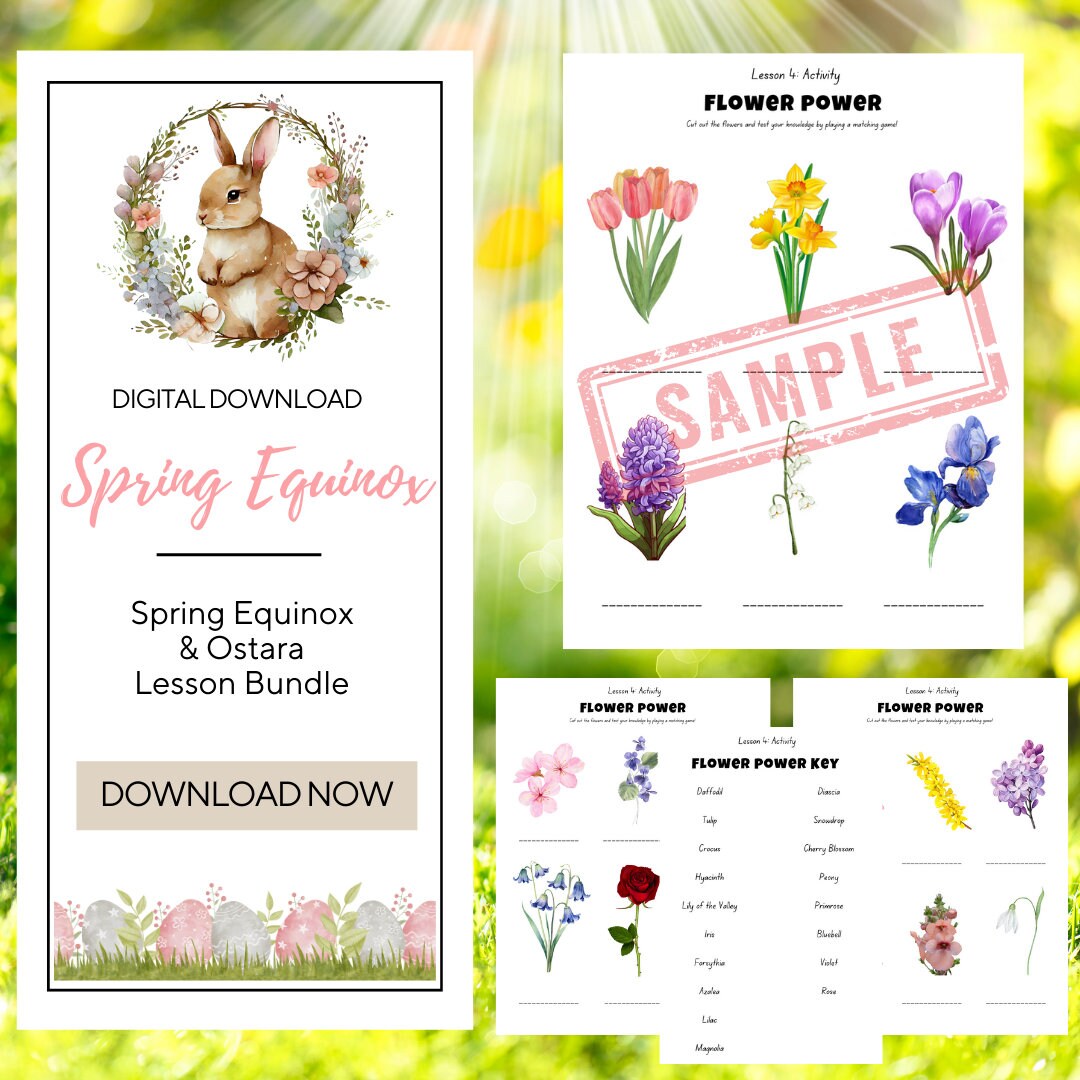 Spring Equinox & Ostara Printable Bundle - Etsy