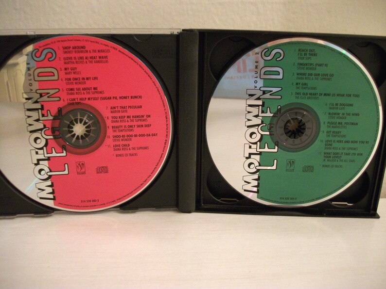 Motown Legends 3-CD Set in Great Condition - Etsy