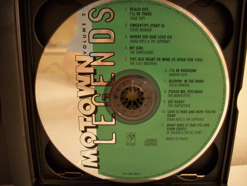 Motown Legends 3-CD Set in Great Condition - Etsy