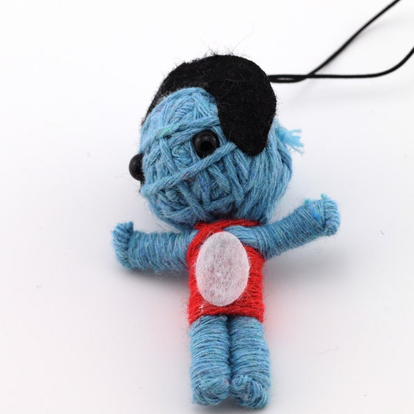 Voodoo Doll Keychain - Etsy