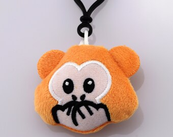 Emoji Plush Keychain - Etsy