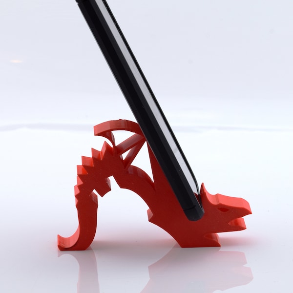 3d Printed Dragon Phone Holder - Etsy