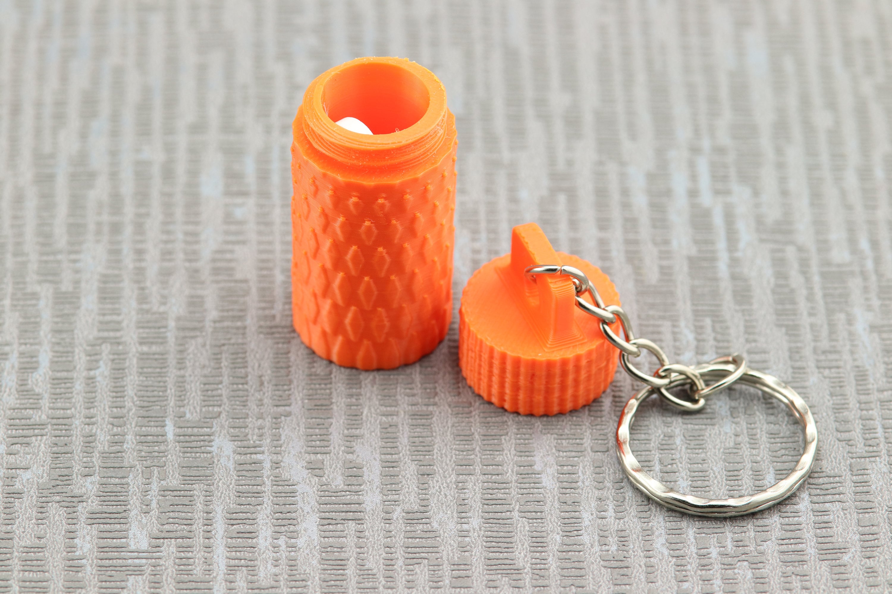 Waterproof Pill Container Keyring: Emergency Travel Pill Holder - Etsy