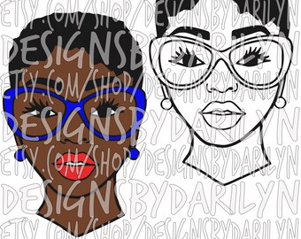 Short Hair Svg | Etsy