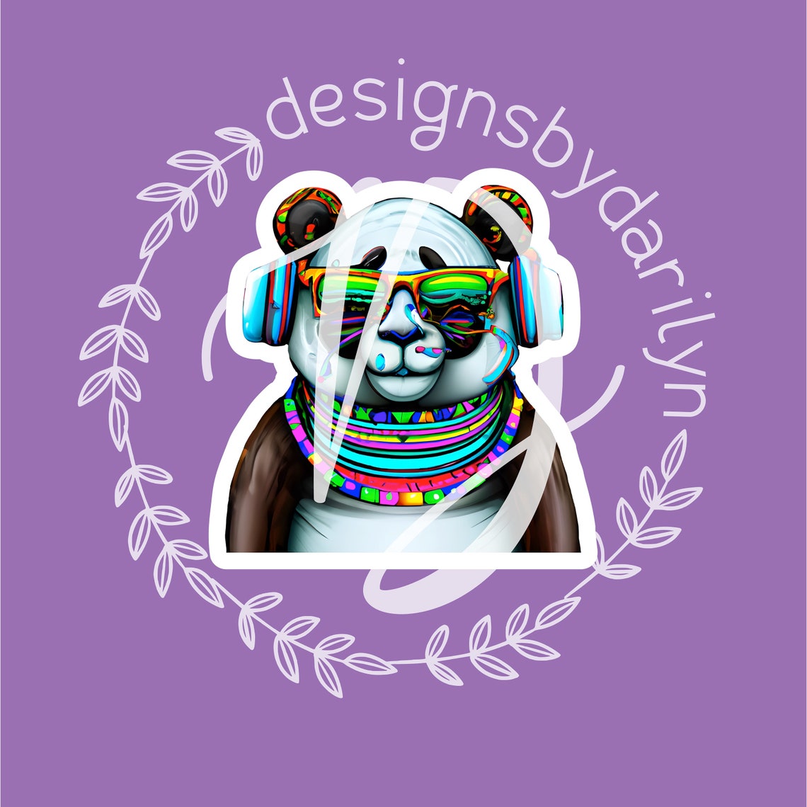 Panda Bear Digital Stickers Printable Stickers Clipart PNG - Etsy