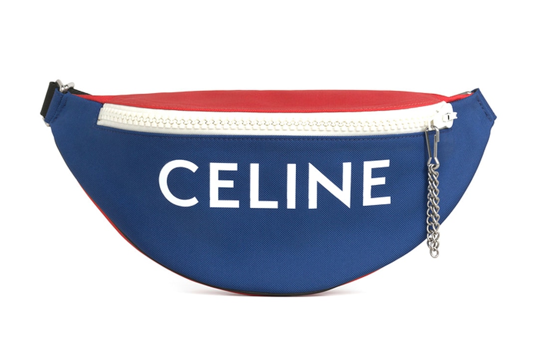 CELINE Printed Large Logo Nylon Shoulder Crossbody Bag Chest - Etsy