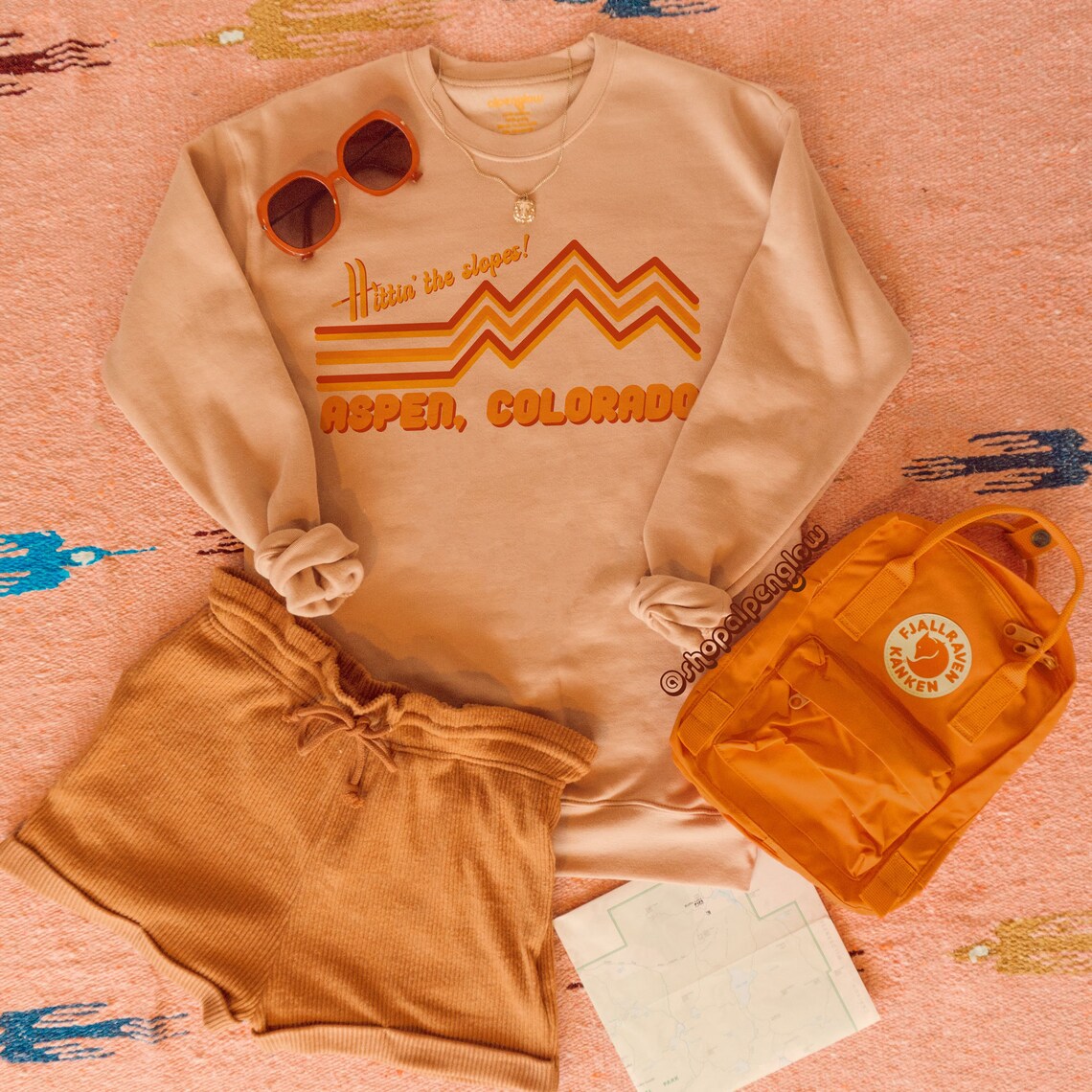 Aspen Colorado Fleece Crewneck Sweatshirt Vintage Sweatshirt - Etsy