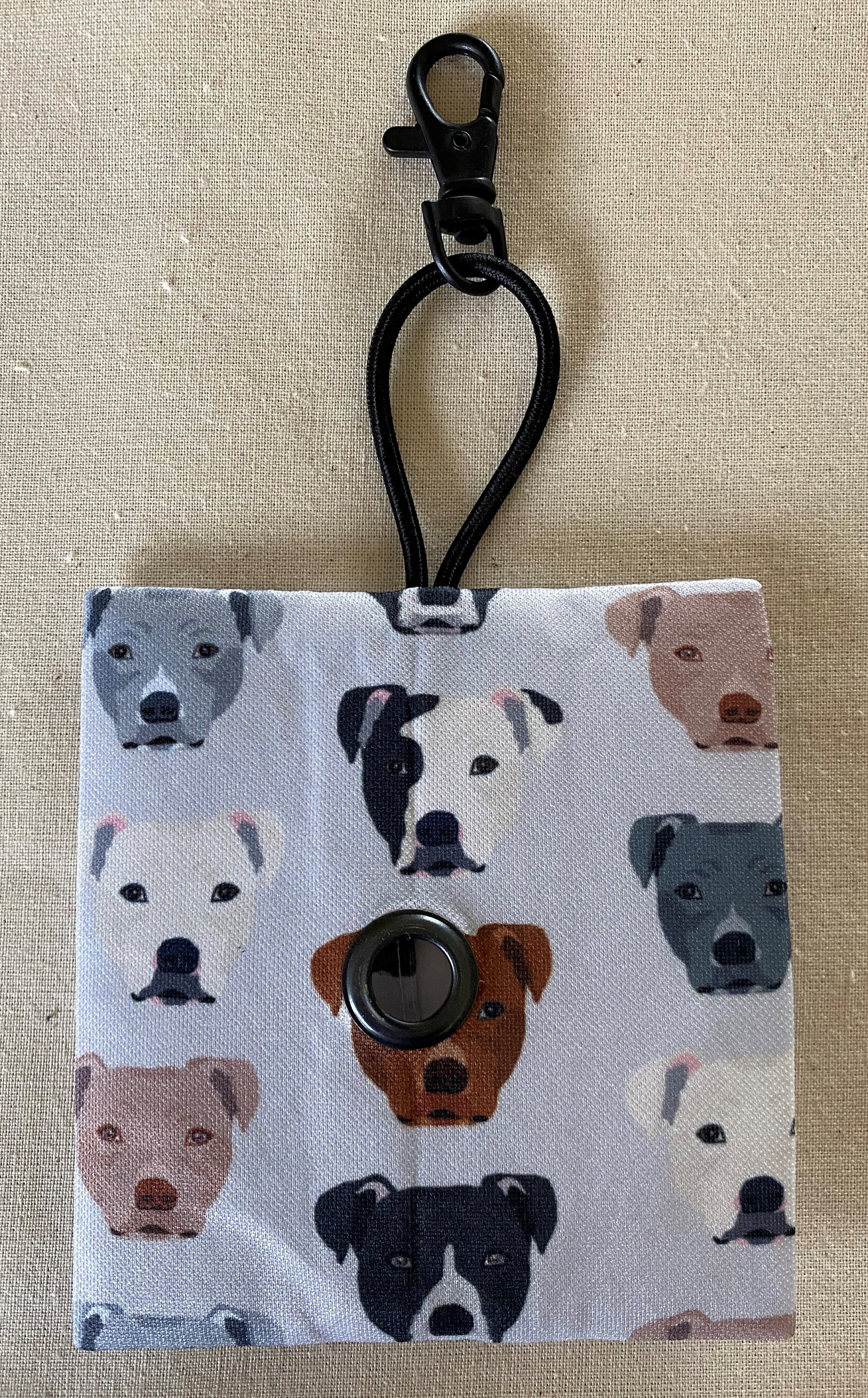 Staffordshire Dog Poo Bag Holder Pitbull Pet Supplies Pet Waste Bag ...
