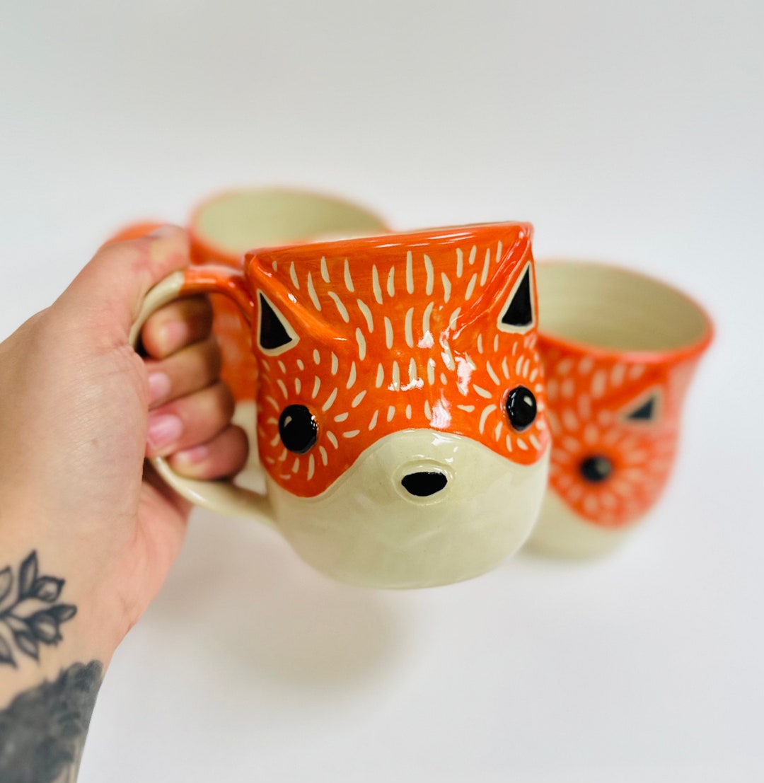 Custom Creature Mug | Handmade Pottery | Unique Design - Etsy