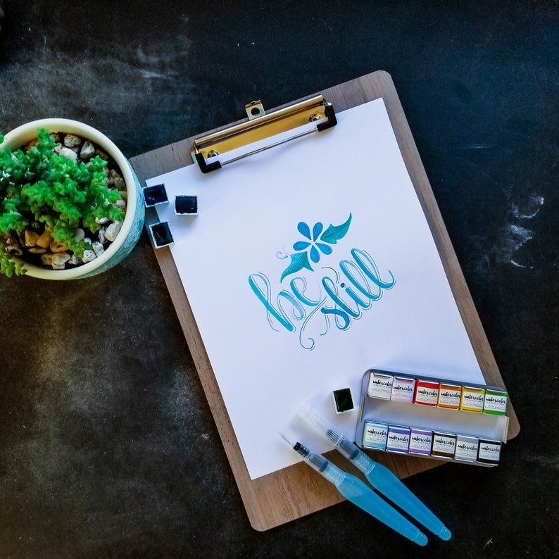 Be Still Word Art Be Still Wall Hanging Be Still Print - Etsy