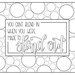 Coloring Page Digital Download / Stand Out Coloring Page / Custom ...