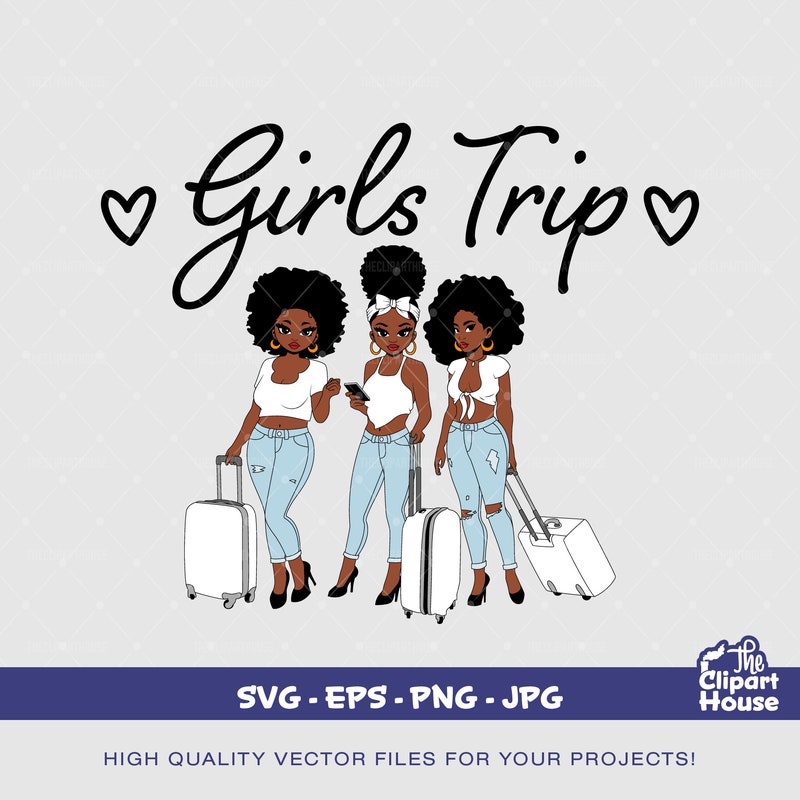 Girls Trip Svg - Etsy