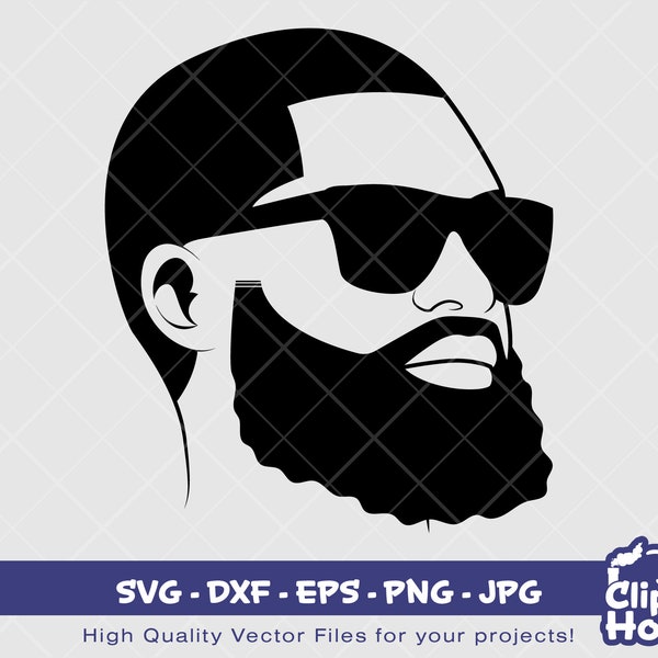 African Man Svg - Etsy
