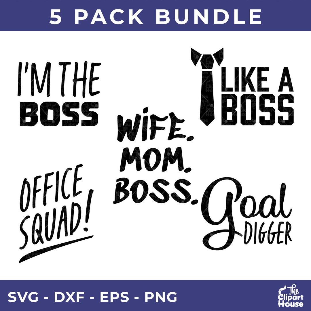 Boss Quotes, Scrapbook, Text Svg, Silhouette Svg, Boss Svg, Leader Svg ...