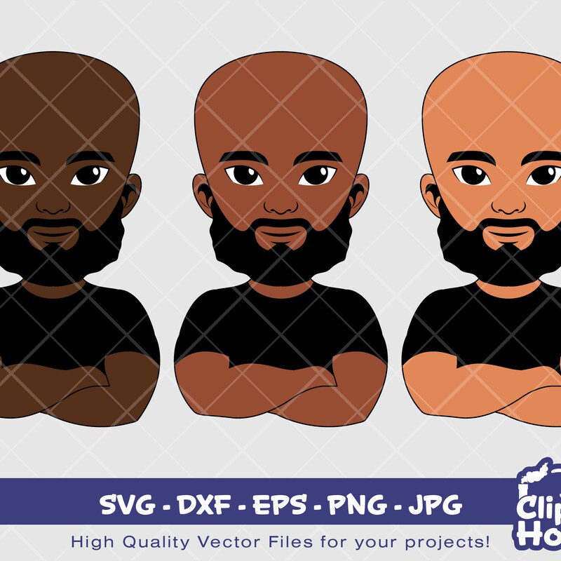 African Man Svg - Etsy