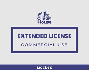 Commercial Use License SVG Set Single File Use - Etsy