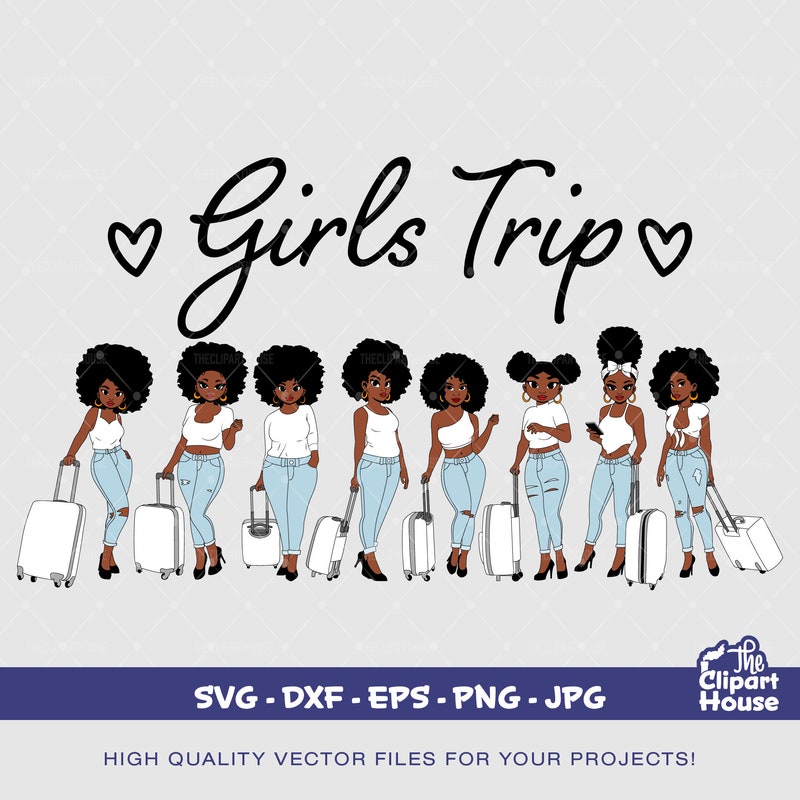 Girls Trip Svg - Etsy