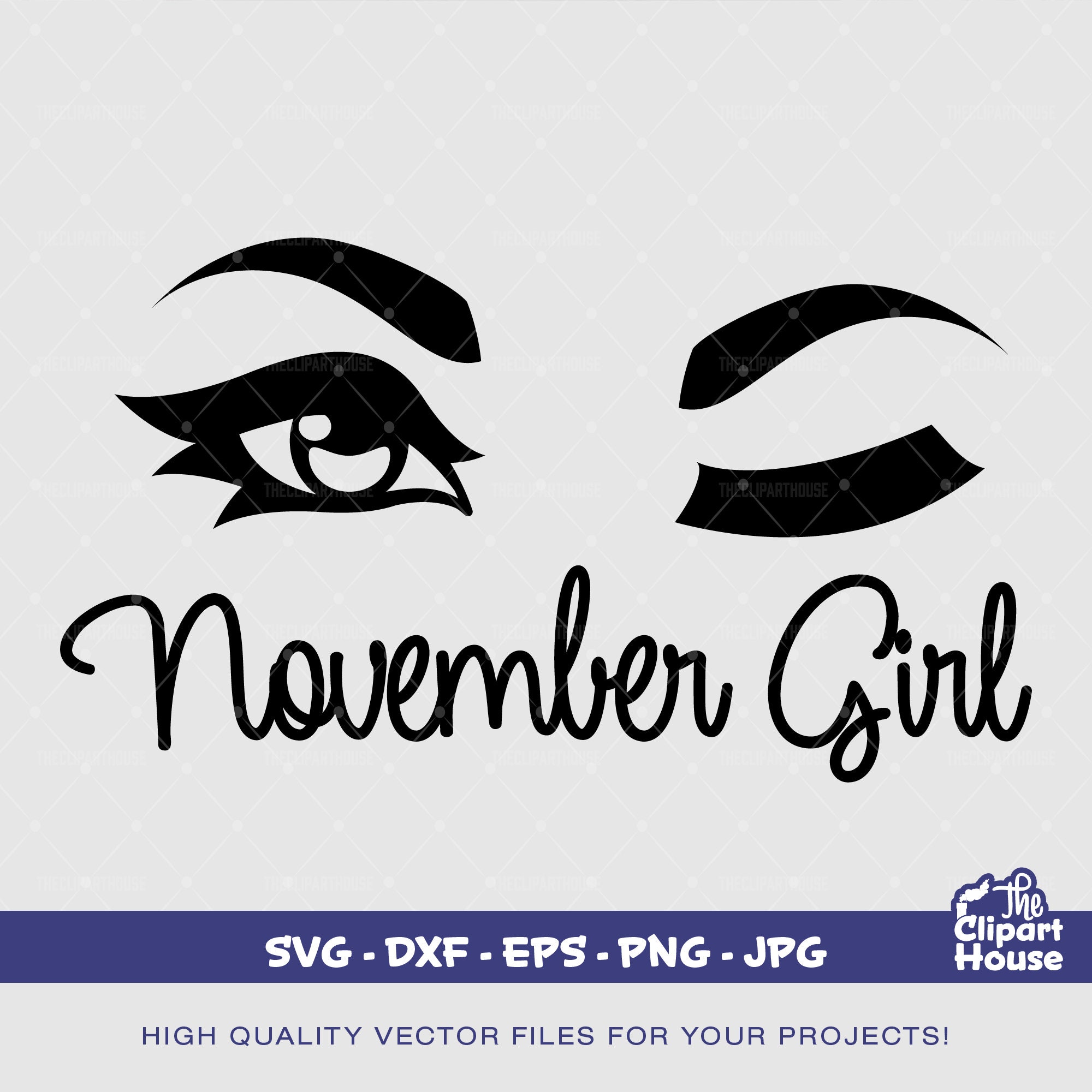 November Birthday Sign