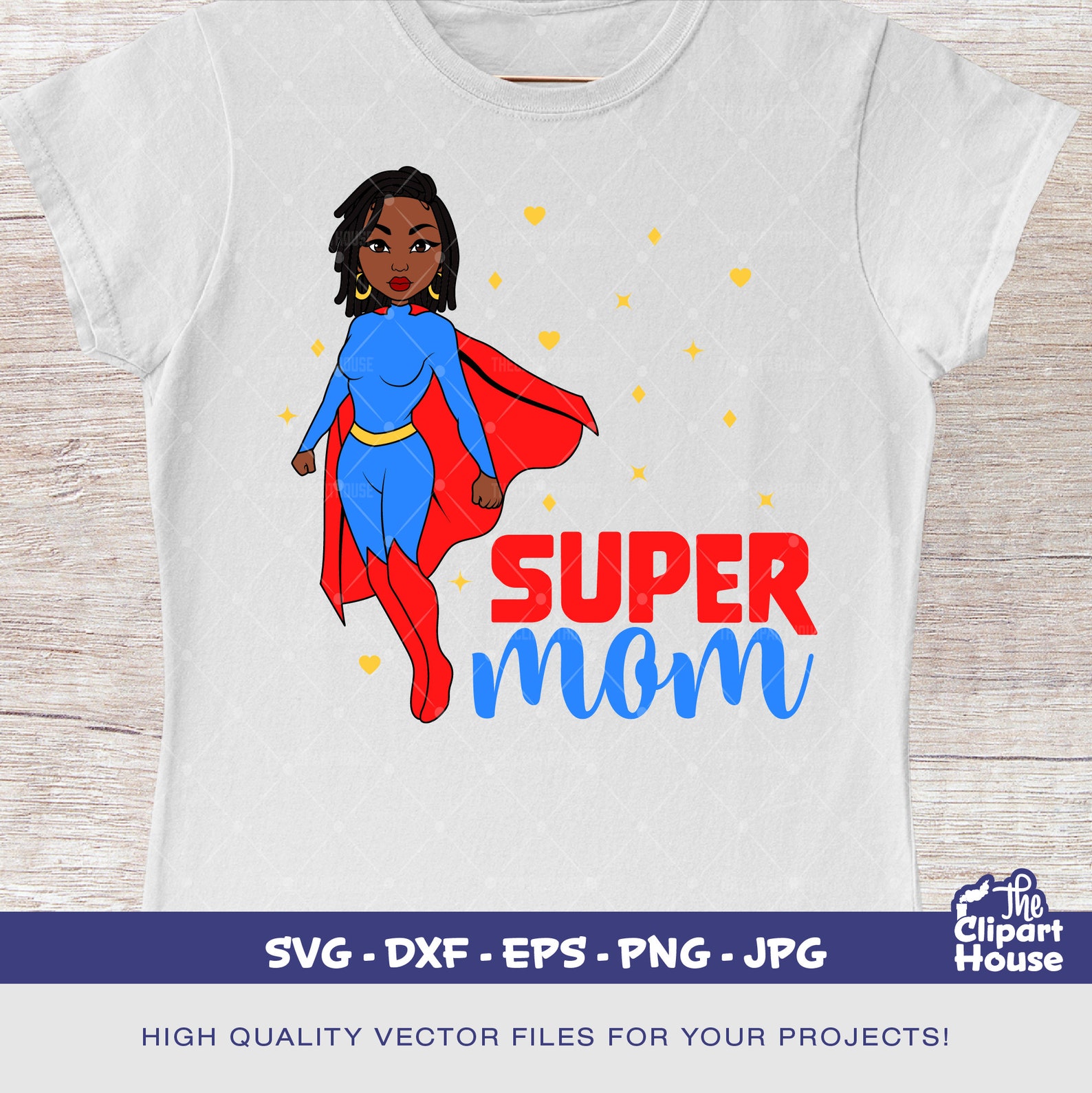 Black Super Mom 2, African American Svg, Black Woman Svg, Hero ...